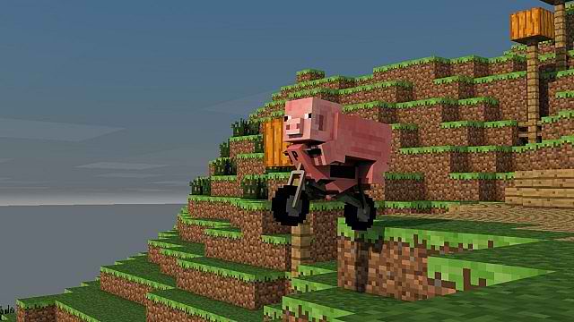 Pig run Minecraft Project