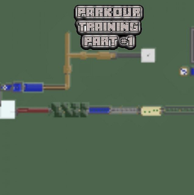 Parkour Training Minecraft Map