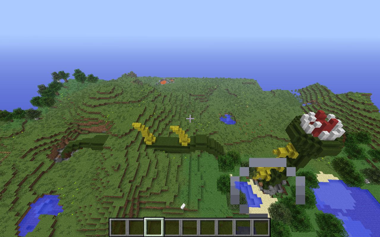 Giant Worm Minecraft Map