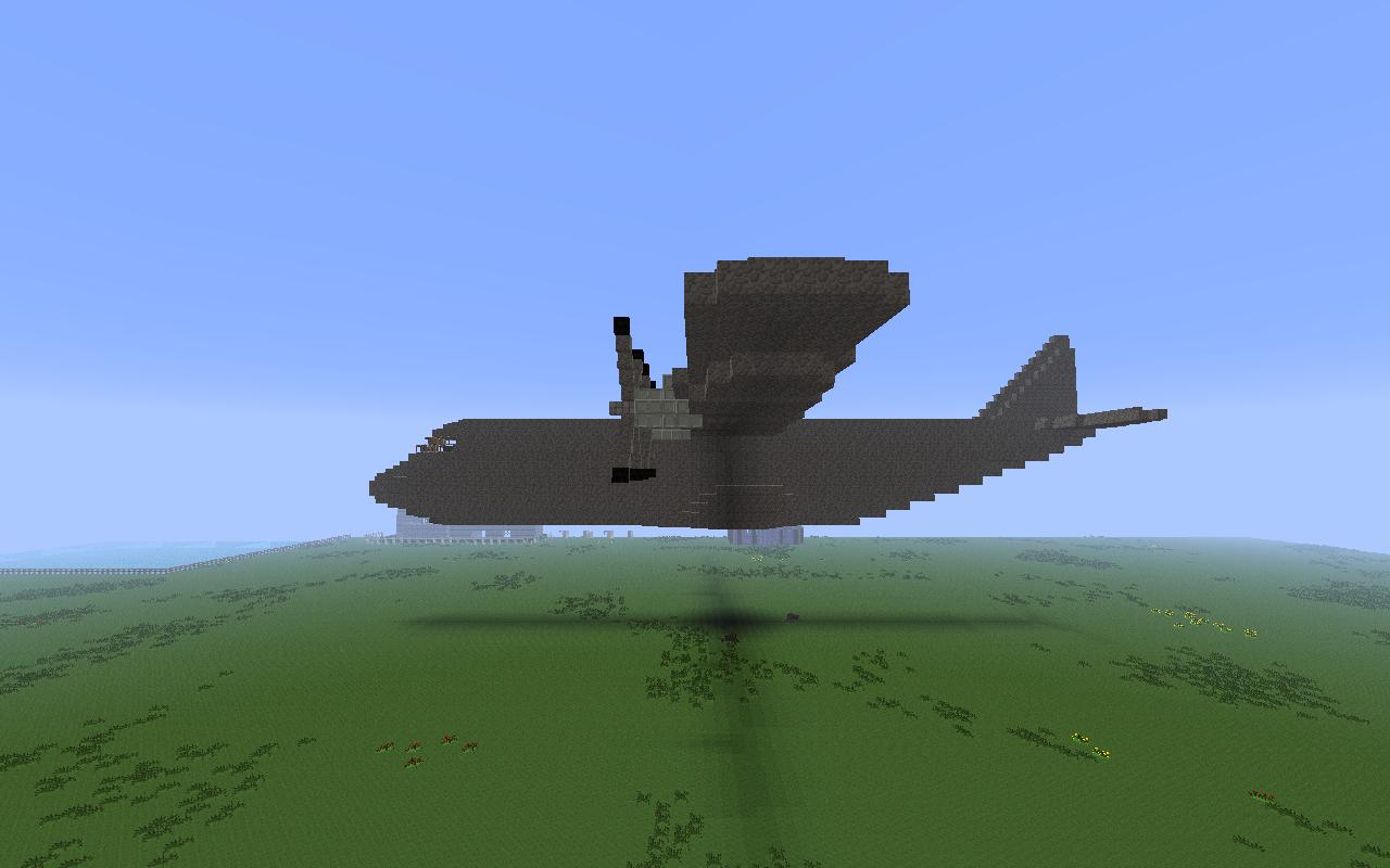 Lockheed Martin C-130J Super Hercules Minecraft Map
