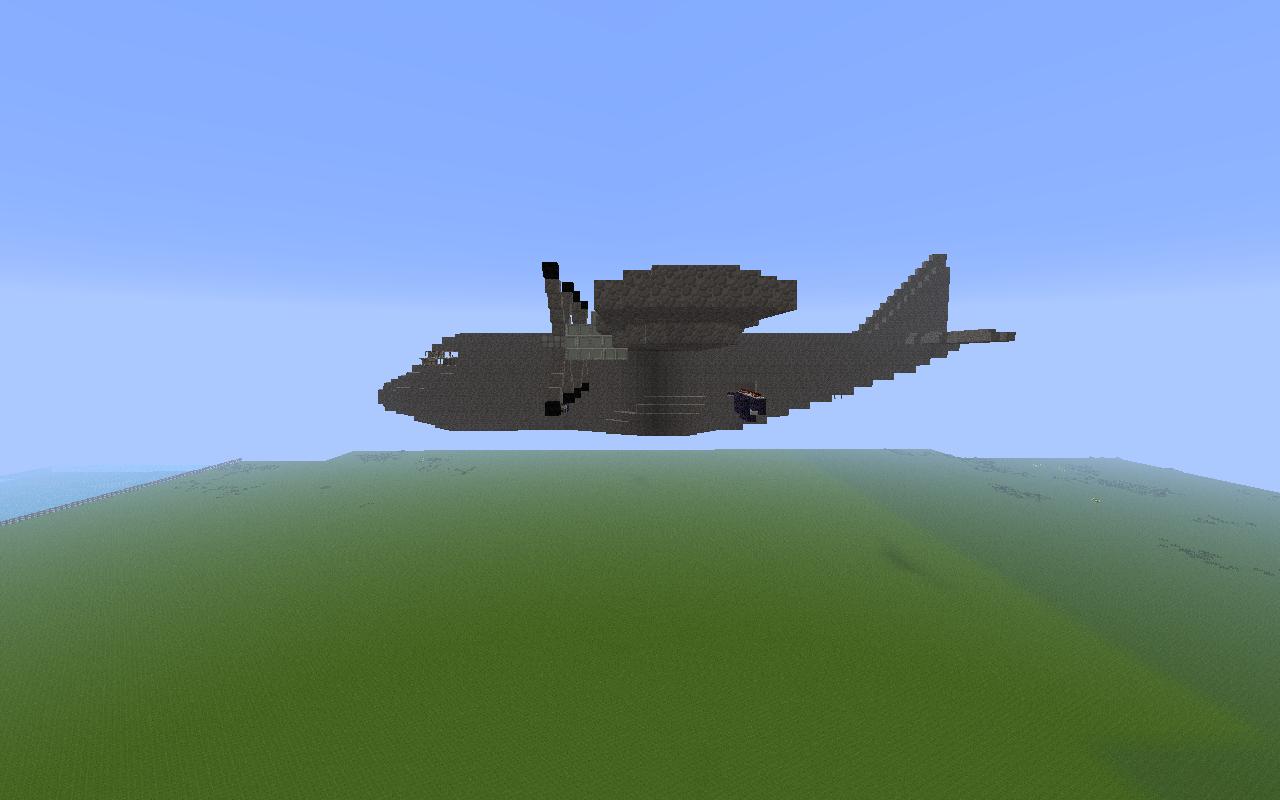 Lockheed AC-130H Spectre Minecraft Map