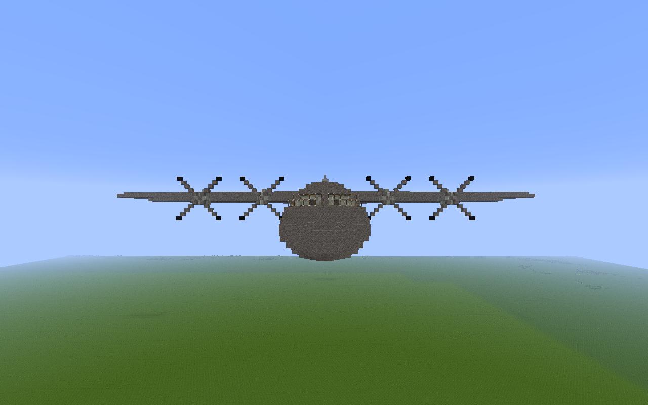 Lockheed AC-130H Spectre Minecraft Map