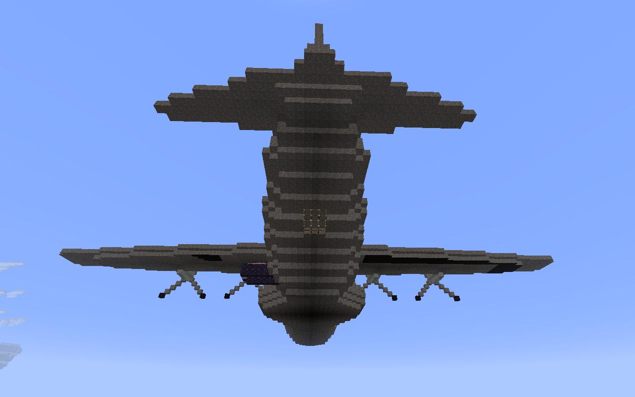 Lockheed AC-130H Spectre Minecraft Map