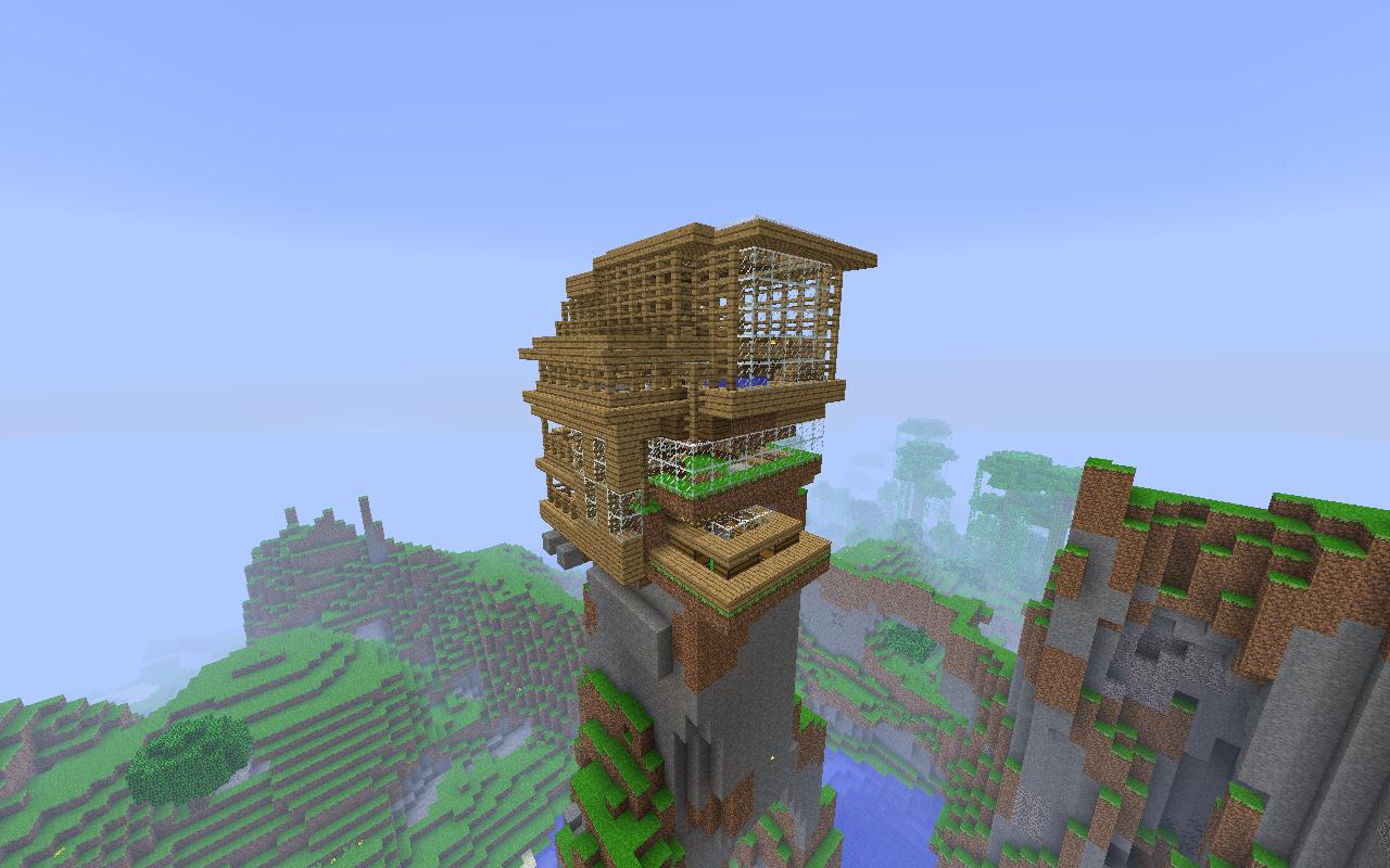 Cliffside Shelter Minecraft Map