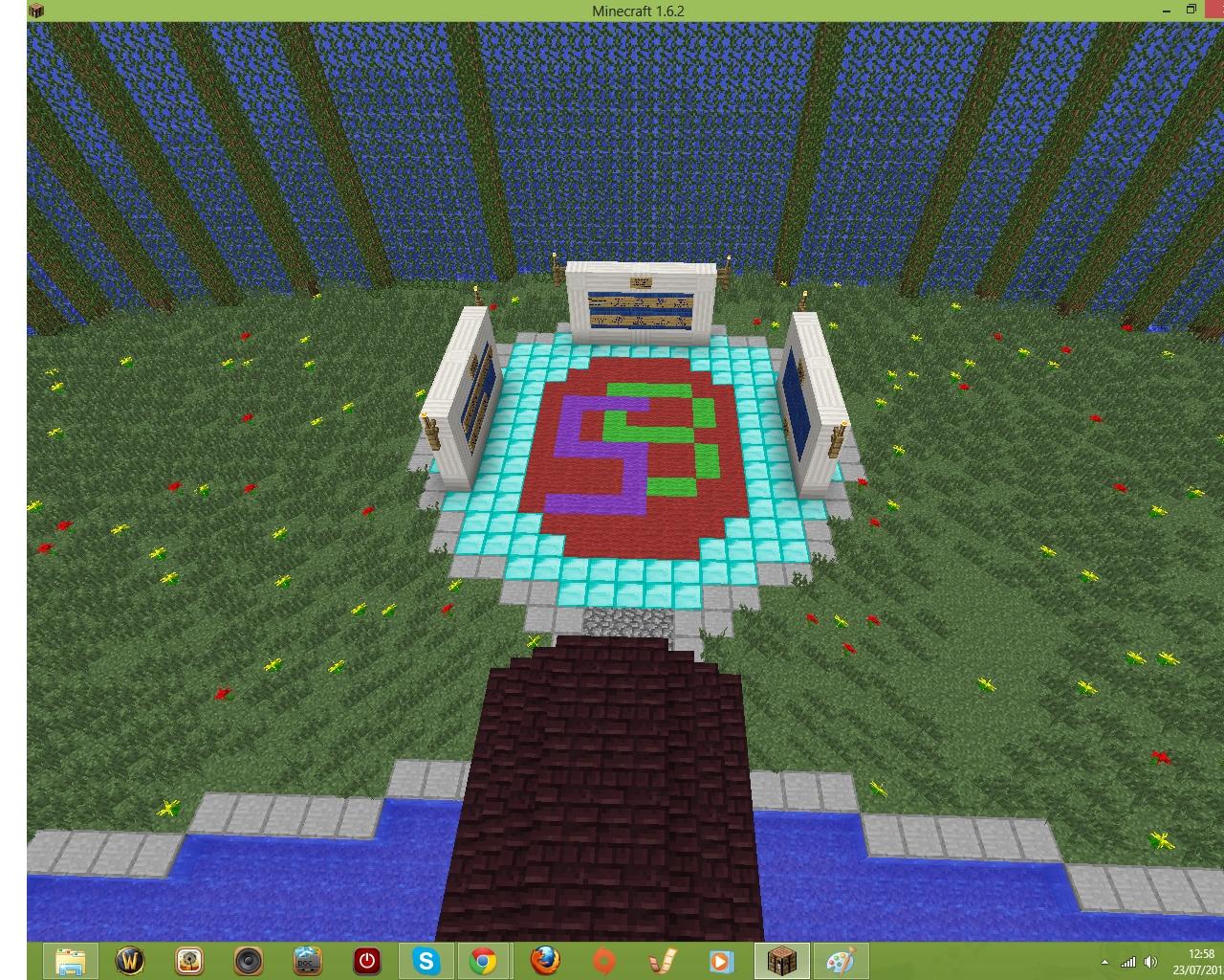 Medieval survival Server Spawn Minecraft Map