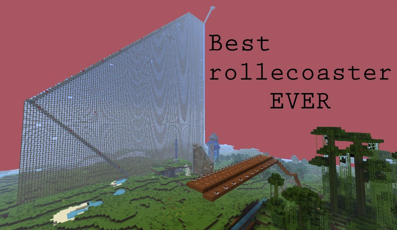 World's biggest/best rollecoaster! Minecraft Map