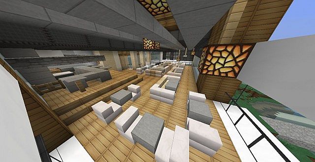 Modern Restaurant - The Box Minecraft Project