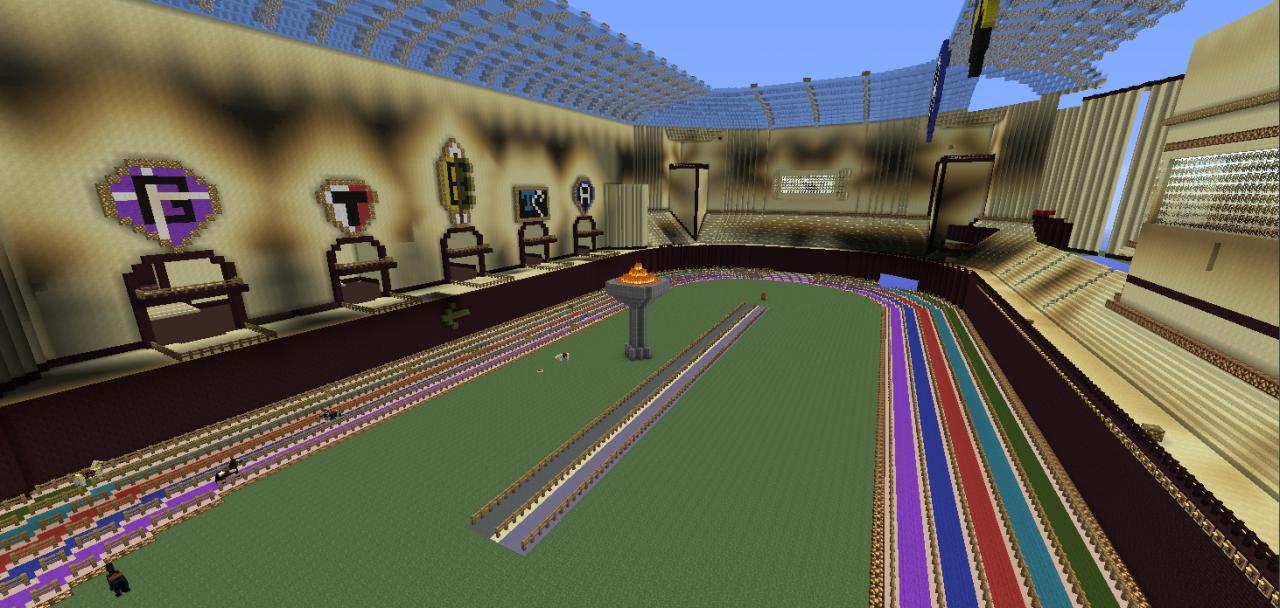 Horse Arena Minecraft Map