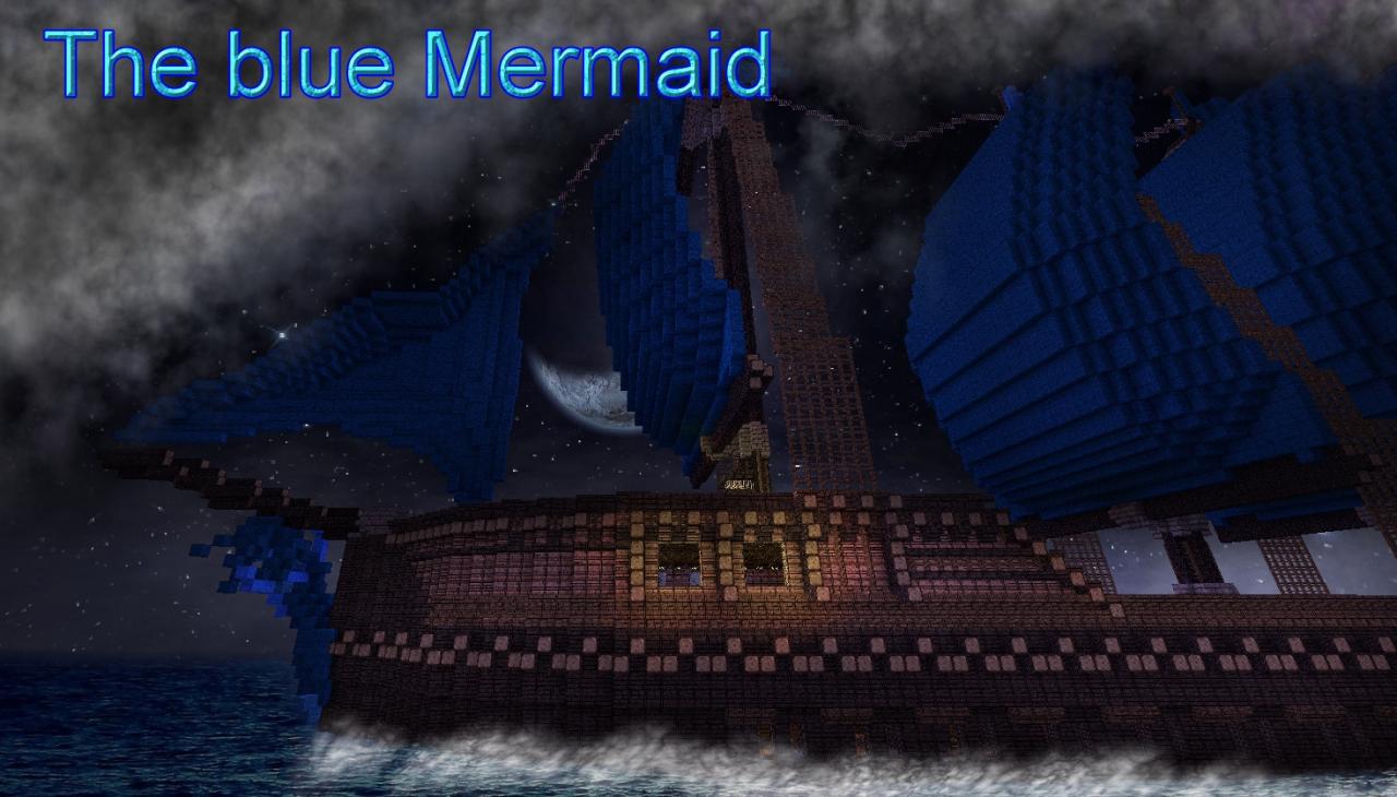 The blue Mermaid Minecraft Map