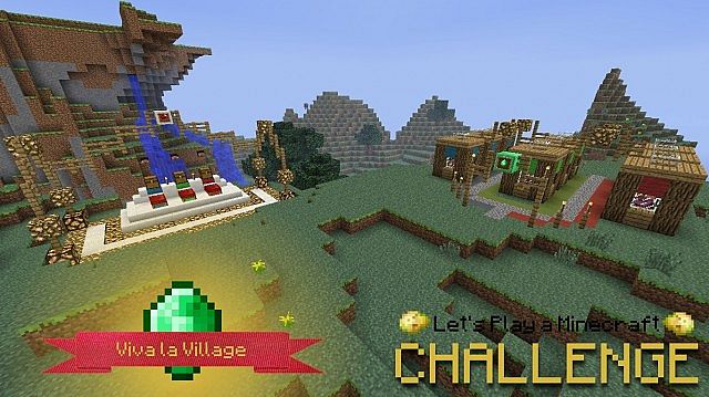 Let's Play A Minecraft Challenge! Minecraft Map