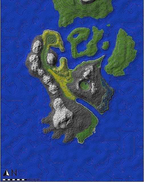 Custom World [Large Scaled] Minecraft Map