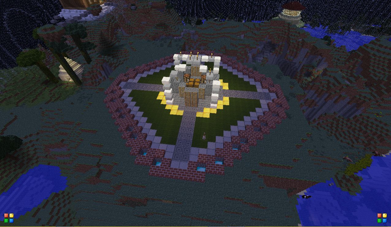 {Survival Games} Night-time Lighthouse Minecraft Map