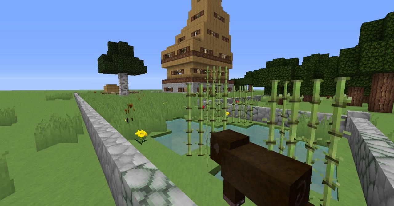 Various Harry Potter Builds Minecraft Map