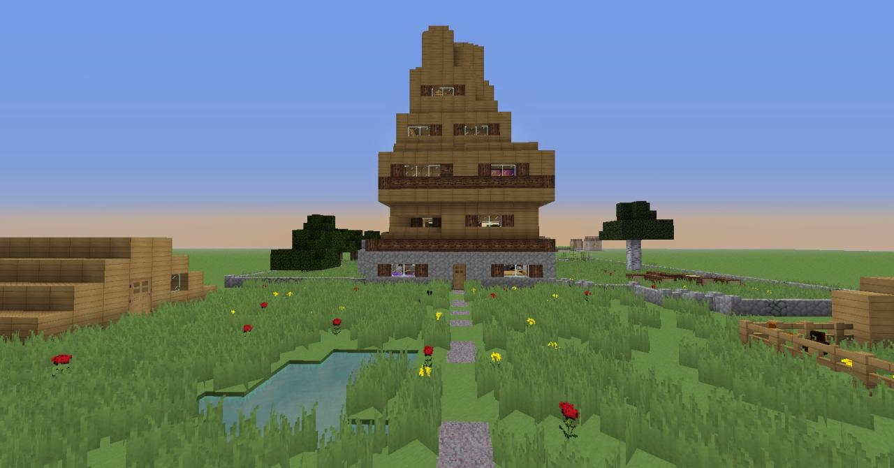 Various Harry Potter Builds Minecraft Map