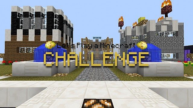 Let's Play A Minecraft Challenge! Minecraft Map
