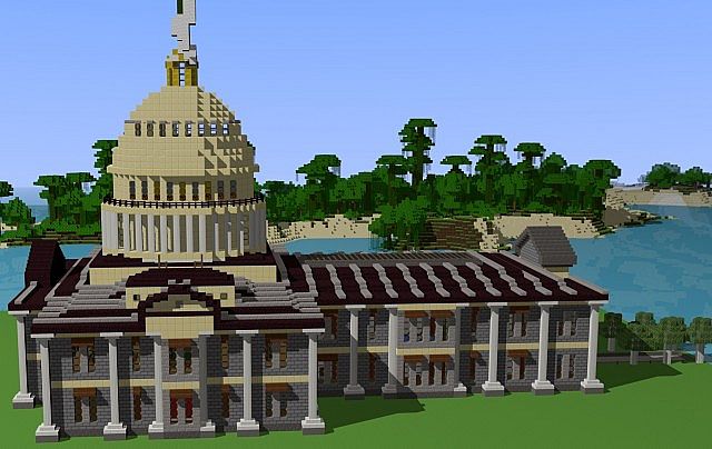 Capital Spawn - PMC Spawn contest entry (43rd Place!!!) Minecraft Map