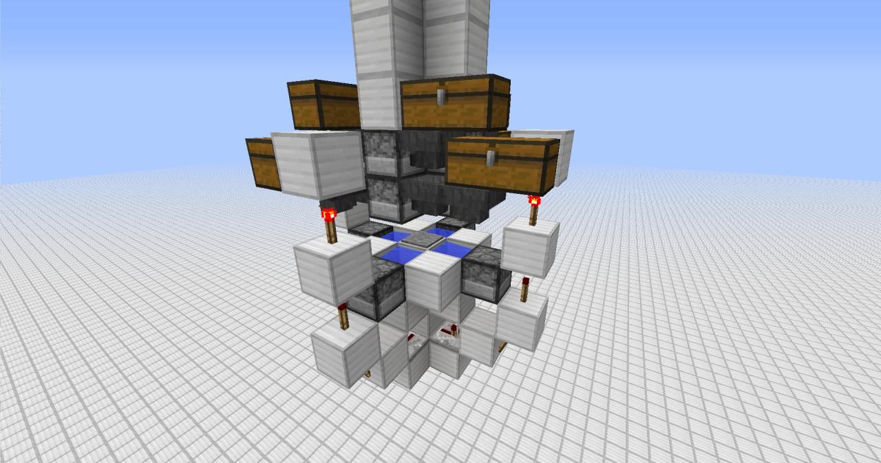 PvP Equipping Pit Minecraft Map