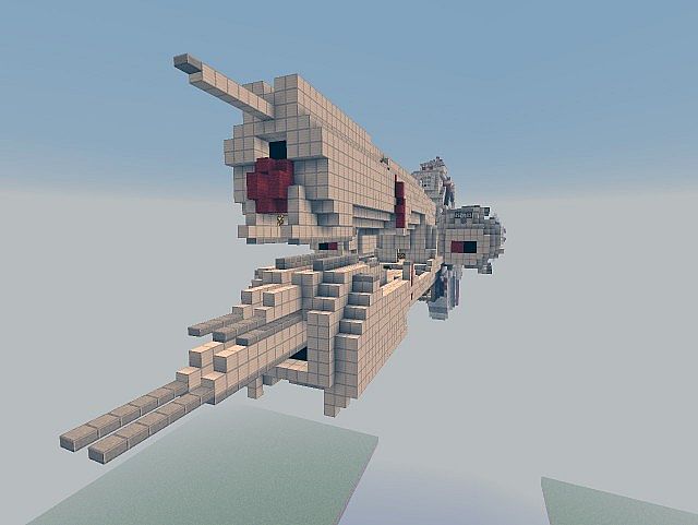 UNSC Savannah Frigate Minecraft Map