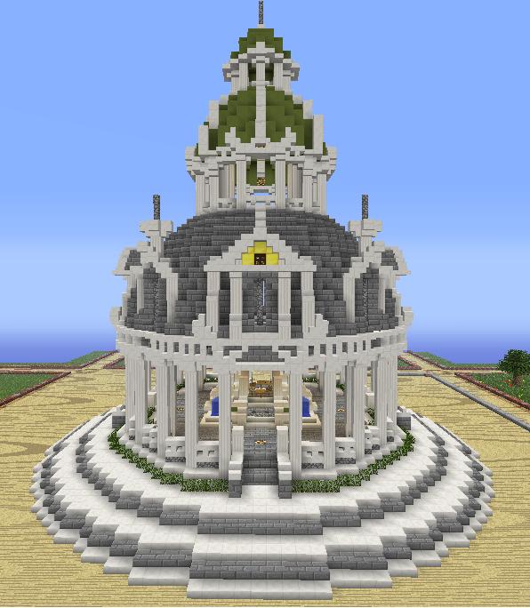 Baroque Spawn Build Minecraft Map