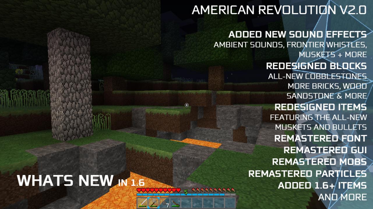 American Revolution 2.1 - [32x] [1.6.2] Minecraft Texture Pack