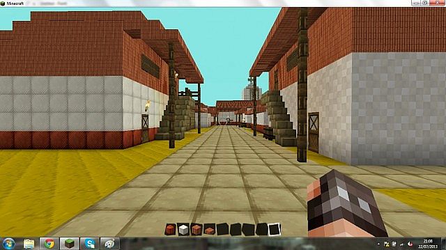 Spanish/Mexican Town Minecraft Map