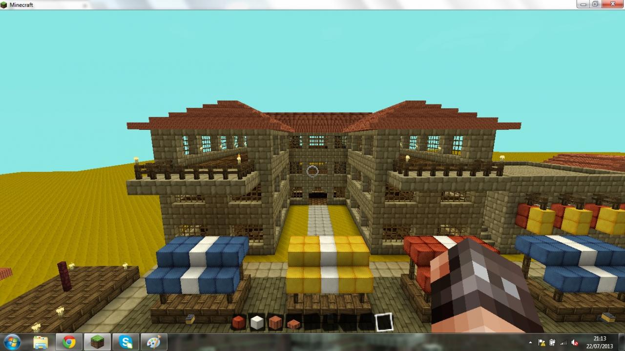 Spanish/Mexican Town Minecraft Map
