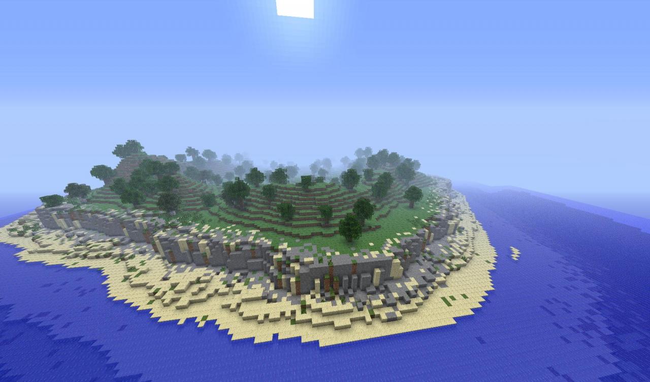 Custom Map Terrain for AGOA (RPG) Minecraft Map