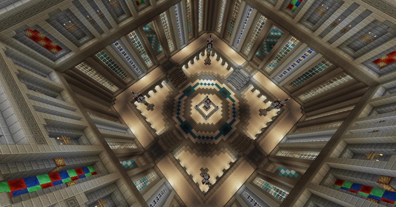 Planet Merdria: Palace of Symmetry Minecraft Map