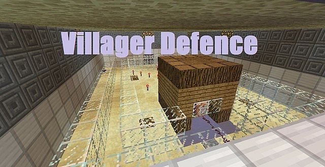 Village Defence - Minecraft Minigame Minecraft Map