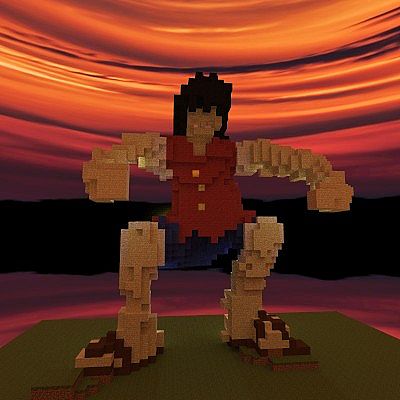 Monkey D. Luffy(Funny) Minecraft Map