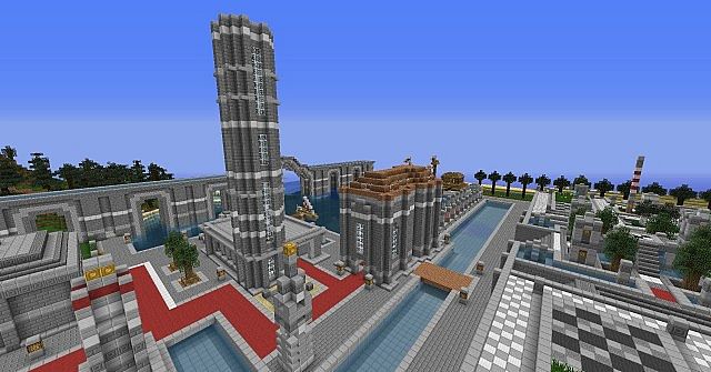 Planet Merdria: Capital City Minecraft Map