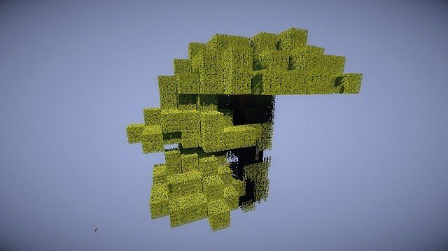 big jungle tree is a skyblock tree map Minecraft Map