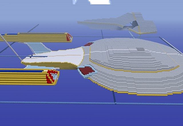 Ships Star Trek Minecraft Map