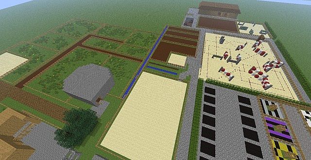 Riding School/Manege Minecraft Map