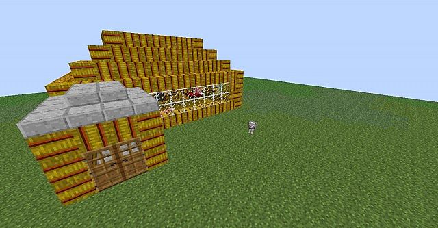 The Hay House And Three Pigs Minecraft Map