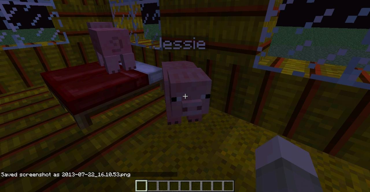 The Hay House And Three Pigs Minecraft Map
