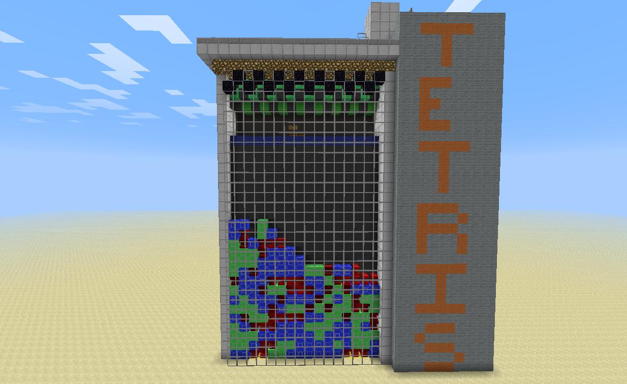 Tetris Battle Minecraft Minigame Minecraft Map