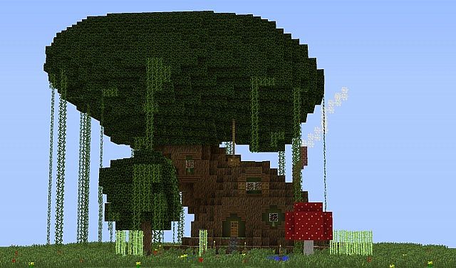 Swamp Treehouse Minecraft Map