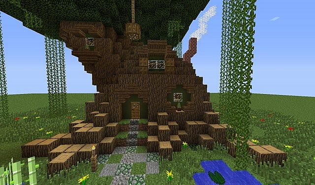Swamp Treehouse Minecraft Map