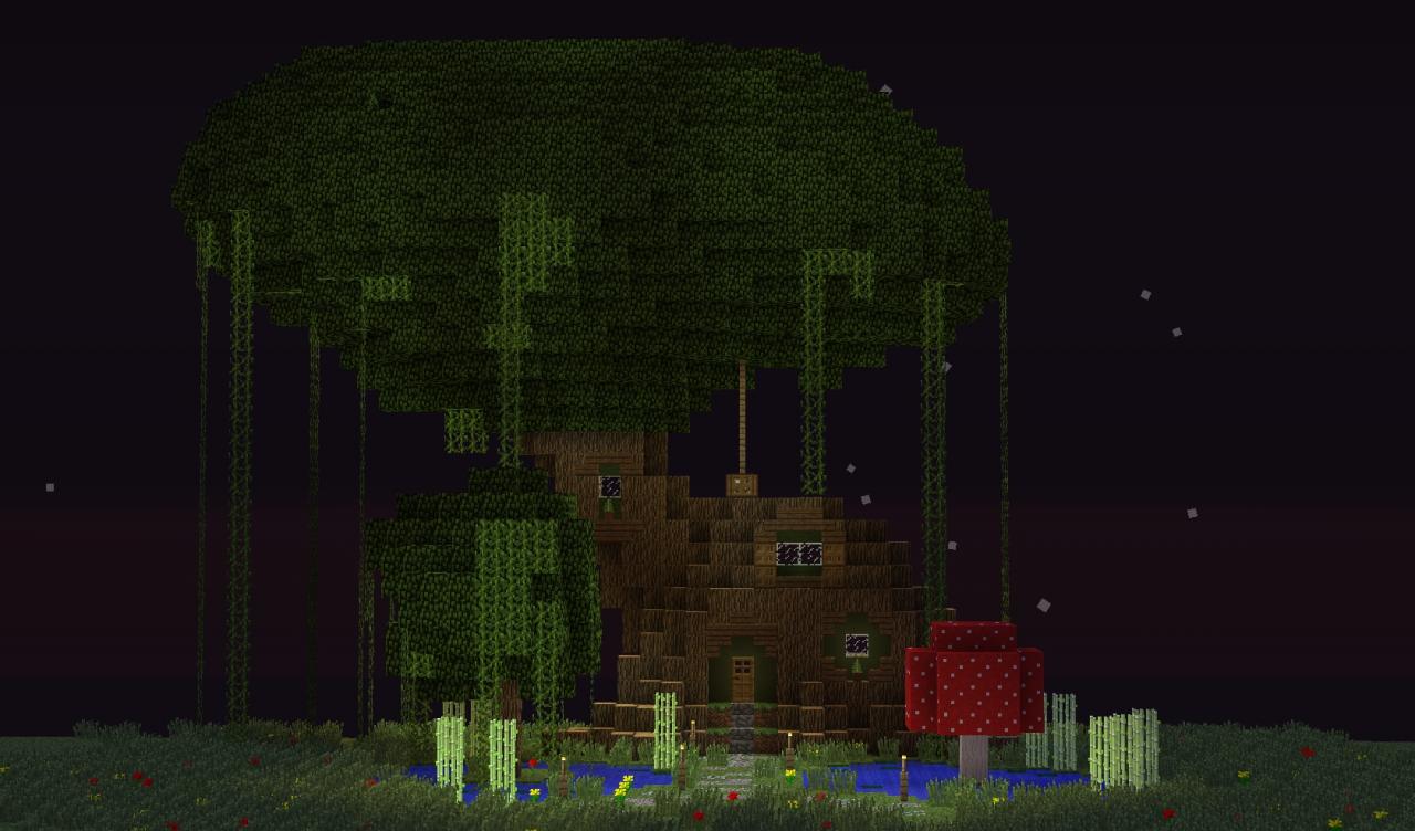 Swamp Treehouse Minecraft Map