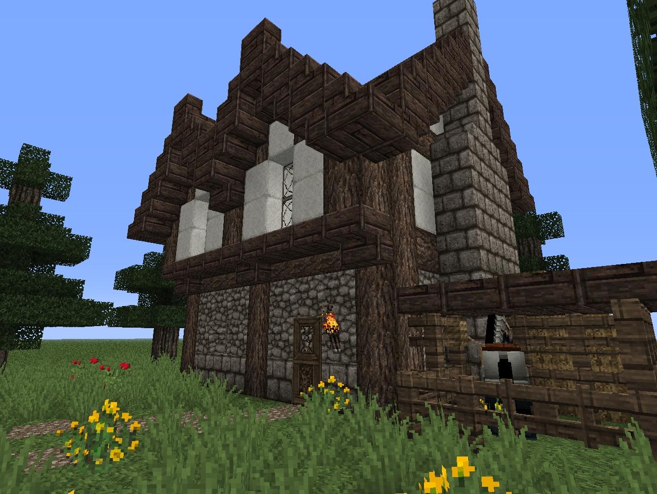 Small House Design Minecraft Map
