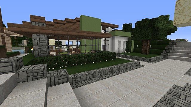 Modern Coffee Shop Minecraft Map