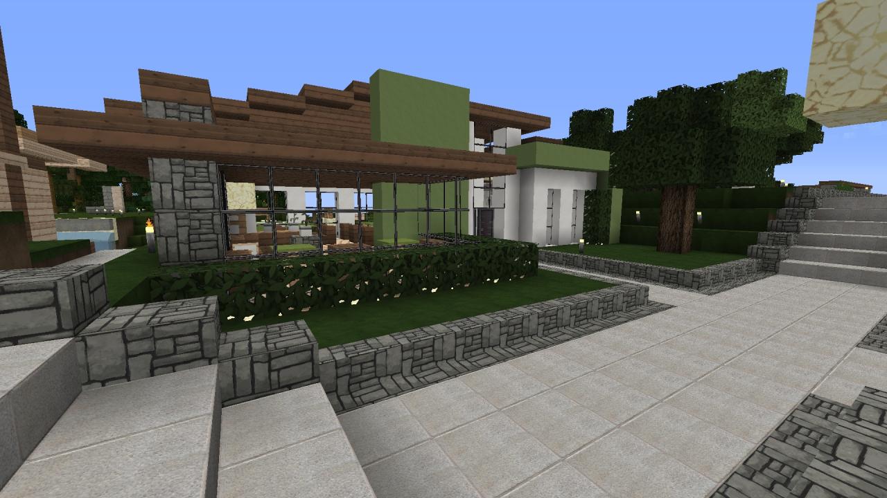 Modern Coffee Shop Minecraft Map