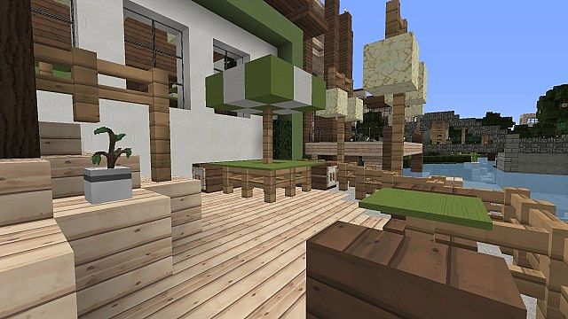 Modern Coffee Shop Minecraft Map