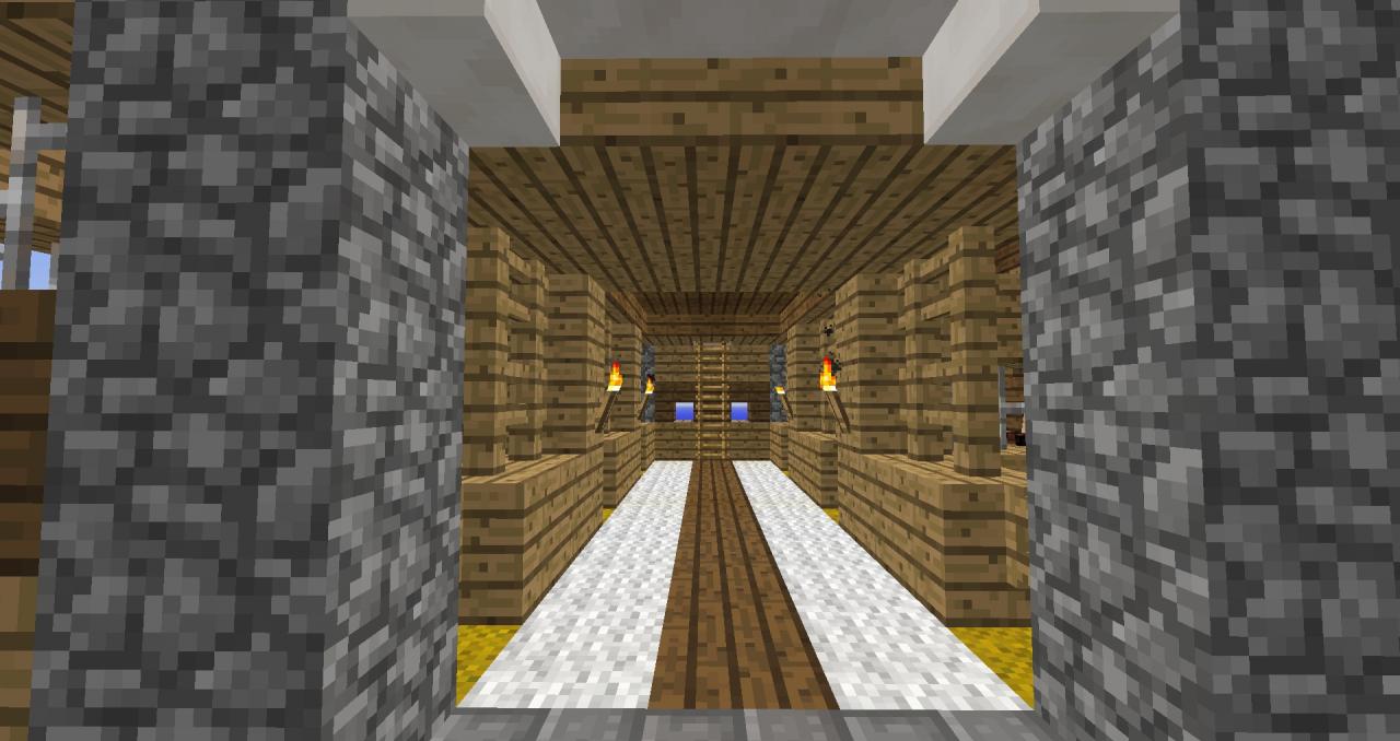 Medieval Styled Horse Stable Minecraft Map