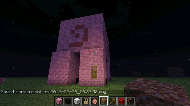 Giant Pig House Minecraft Map