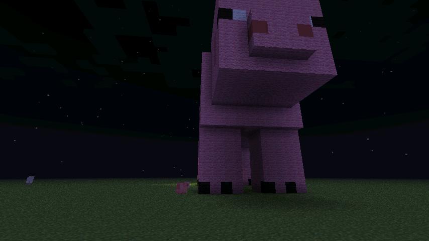 Giant Pig House Minecraft Map