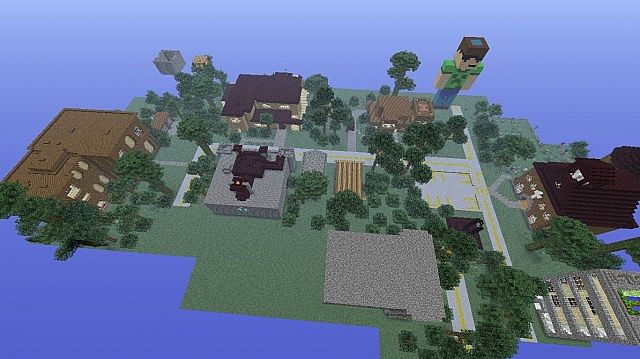 Flatland Land Minecraft Map