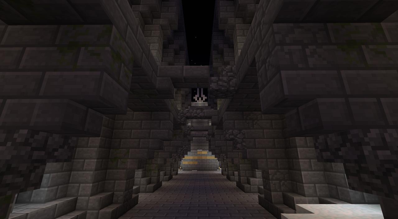 Working Aliens vs. Predator Pyramid (AVP pyramid) Minecraft Map