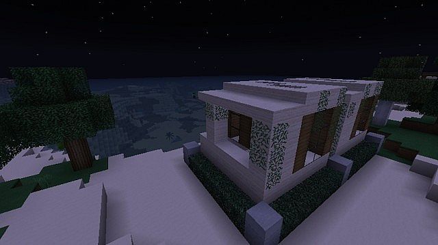 6x6 Modern House Minecraft Map